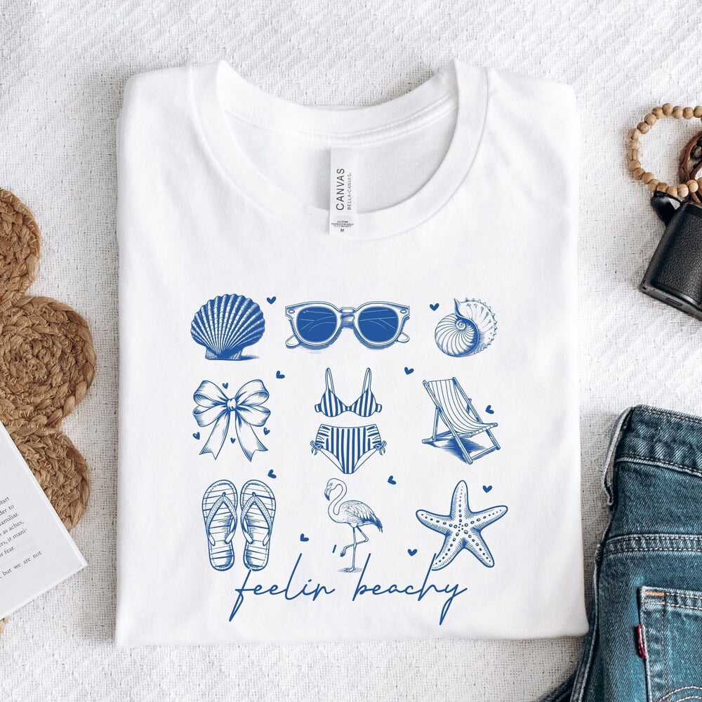 DOPASHIRT Beach Supplies Doddle Tee, Summer Beach Vibe Tee, Swimwear ...