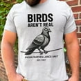 DOPASHIRT Birds Aren'T Real T-Shirt Funny Conspiracy Shirt Avian ...