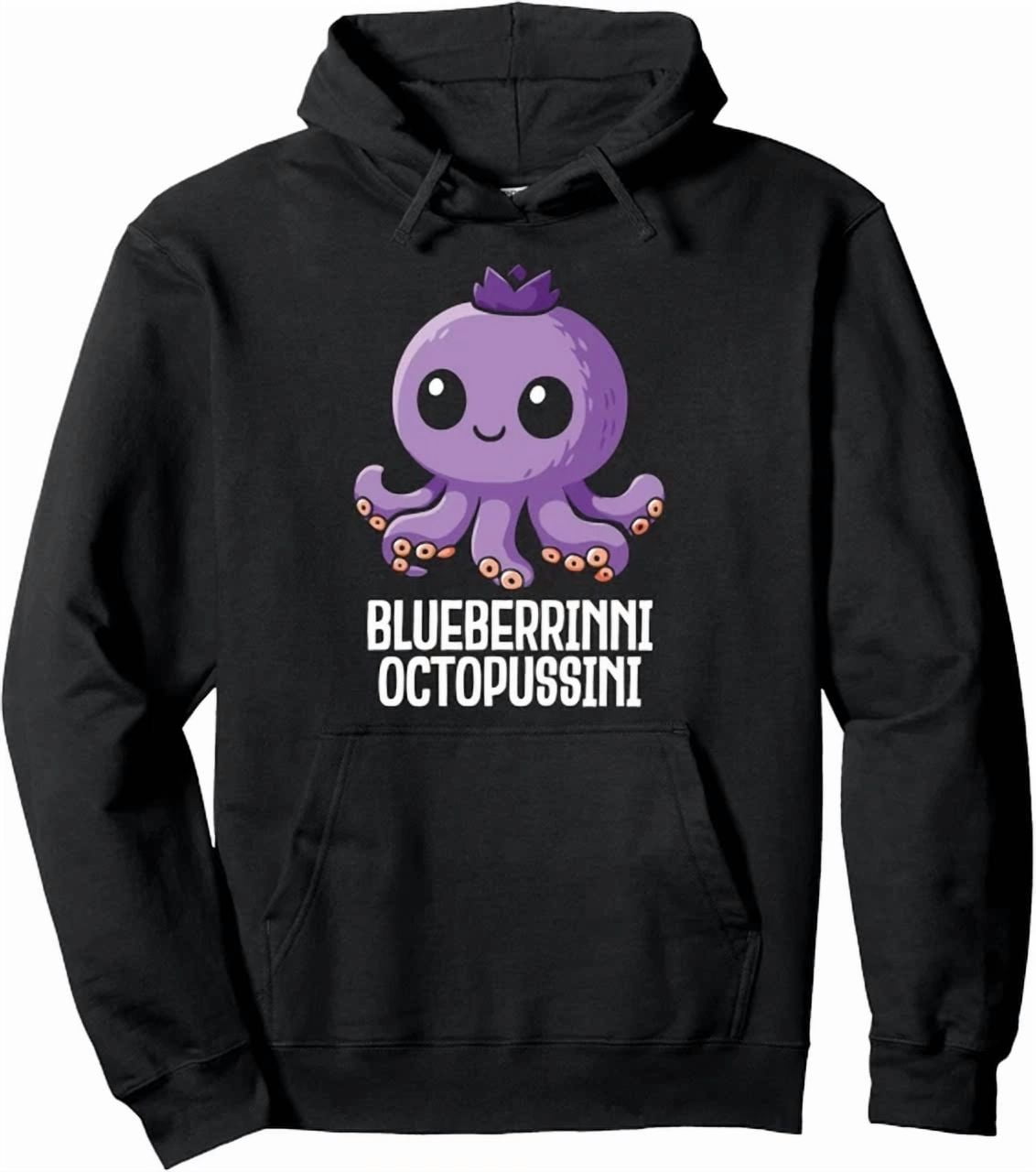 DOPASHIRT Blueberrinni Octopussini Italian Brainrot Funny Hoodie ...