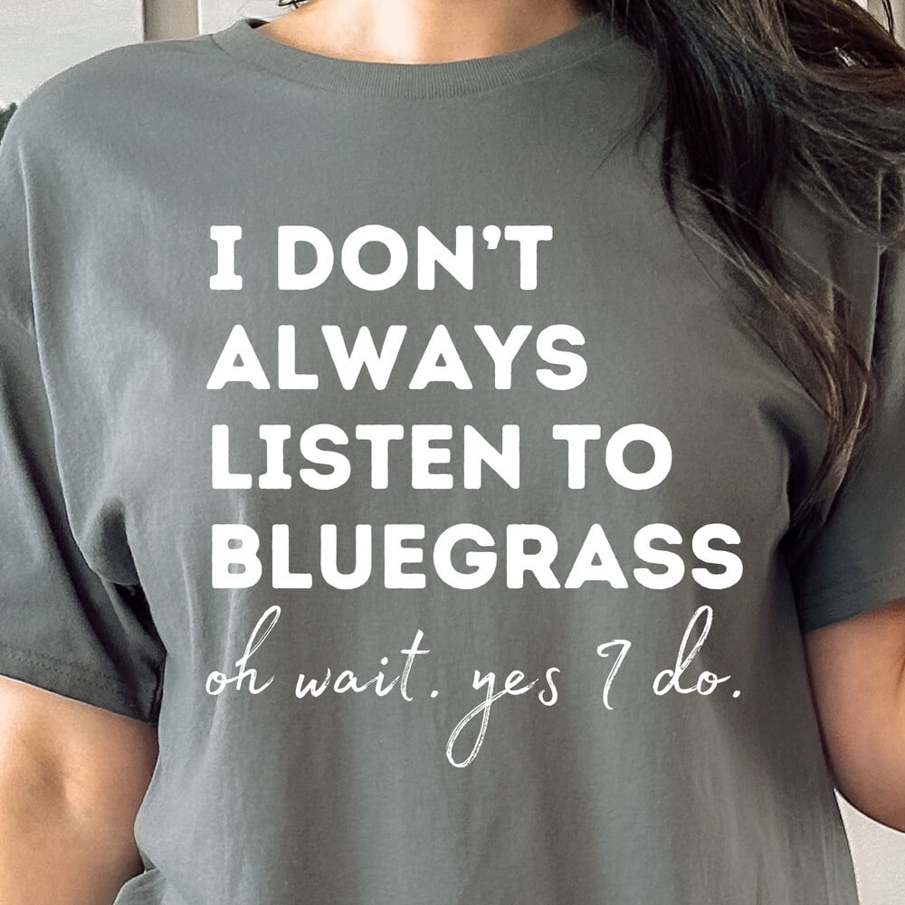 DOPASHIRT Bluegrass Shirt, Bluegrass Festival Shirt, Bluegrass Concert ...