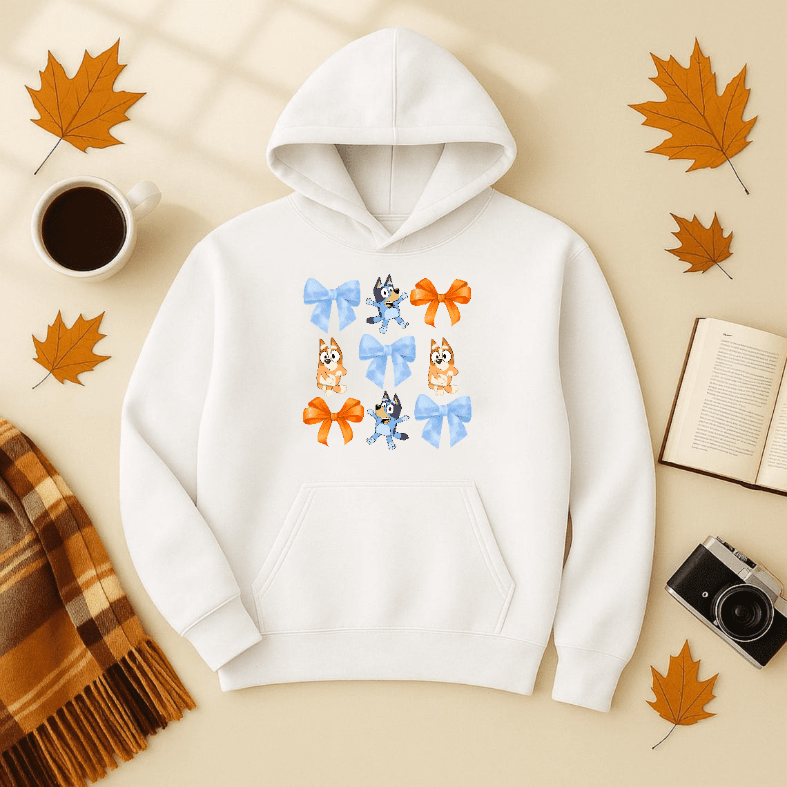 DOPASHIRT Bluey And Bingo Coquette Tee, Bluey And Bingo Design Hoodie ...