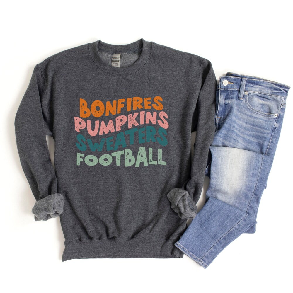 DOPASHIRT Bonfires Pumpkins Sweaters And Football Sweatshirt - Cute ...