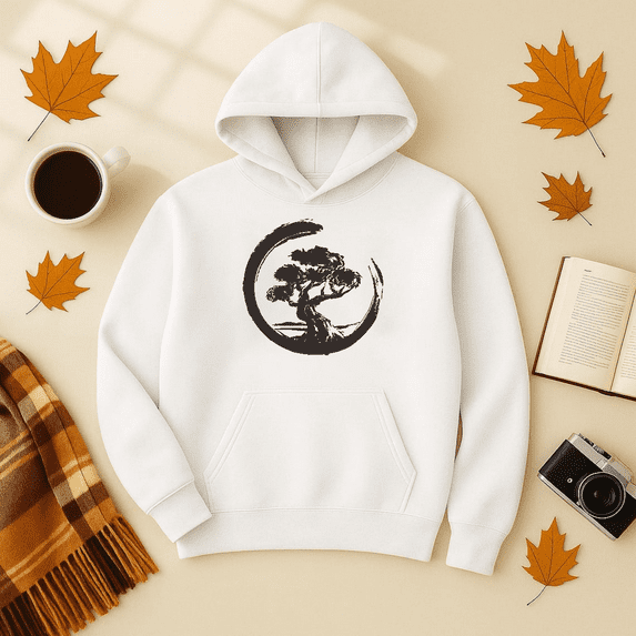 DOPASHIRT Bonsai Tree Japan Zen Japanese Bonsai Tree Gift Hoodie ...