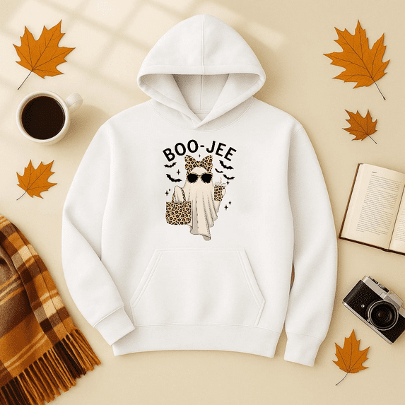 DOPASHIRT Boo Jee Ghost Hoodie, Leo.Pard Woman Hoodie, Womens Hal.Low ...