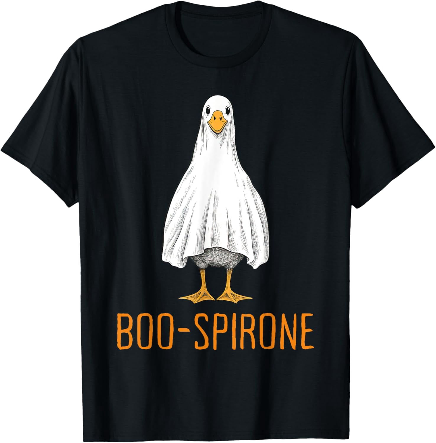 DOPASHIRT Boo-Spirone Duck Ghost Pharmacy Hal.Low.Een Pharmacist Tech T ...