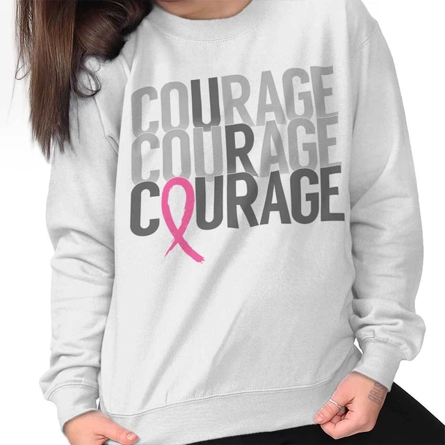 DOPASHIRT Breast Cancer Pink Supporter You Are Courage Sweatshirt ...