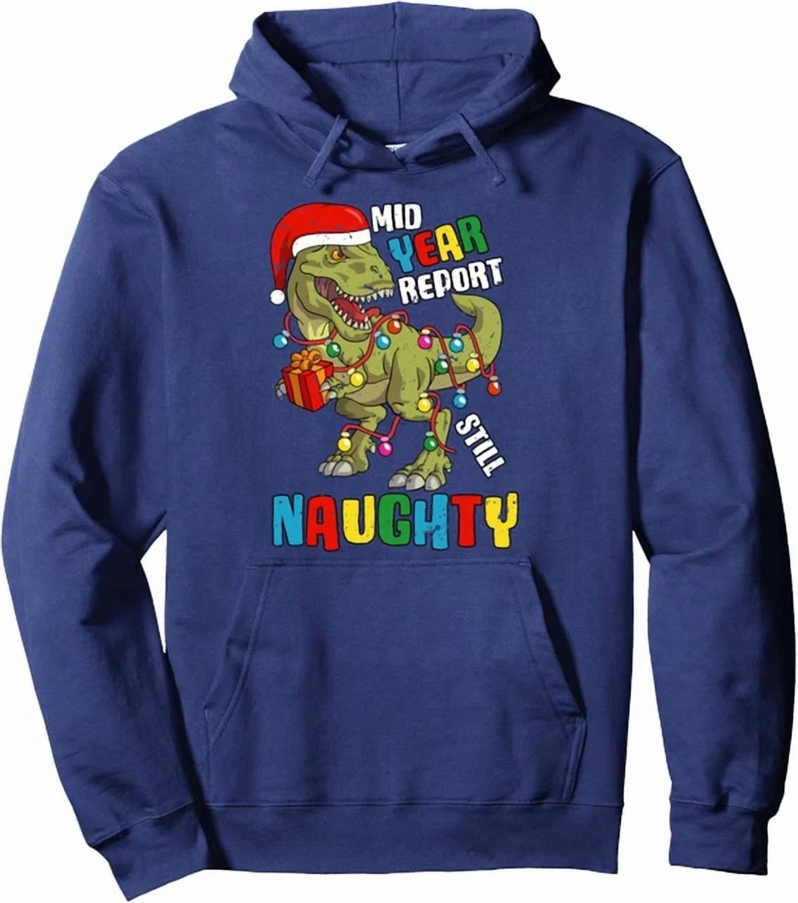 DOPASHIRT Chri.Stm.As In July Funny Dinosaur T Rex Summer Vibes Hoodie ...