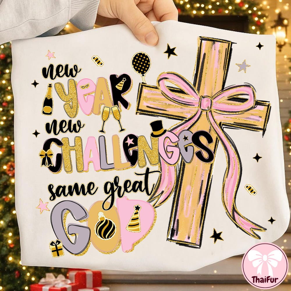 DOPASHIRT Christian New Year 2026 Shirt Same God Doodle Celebration ...