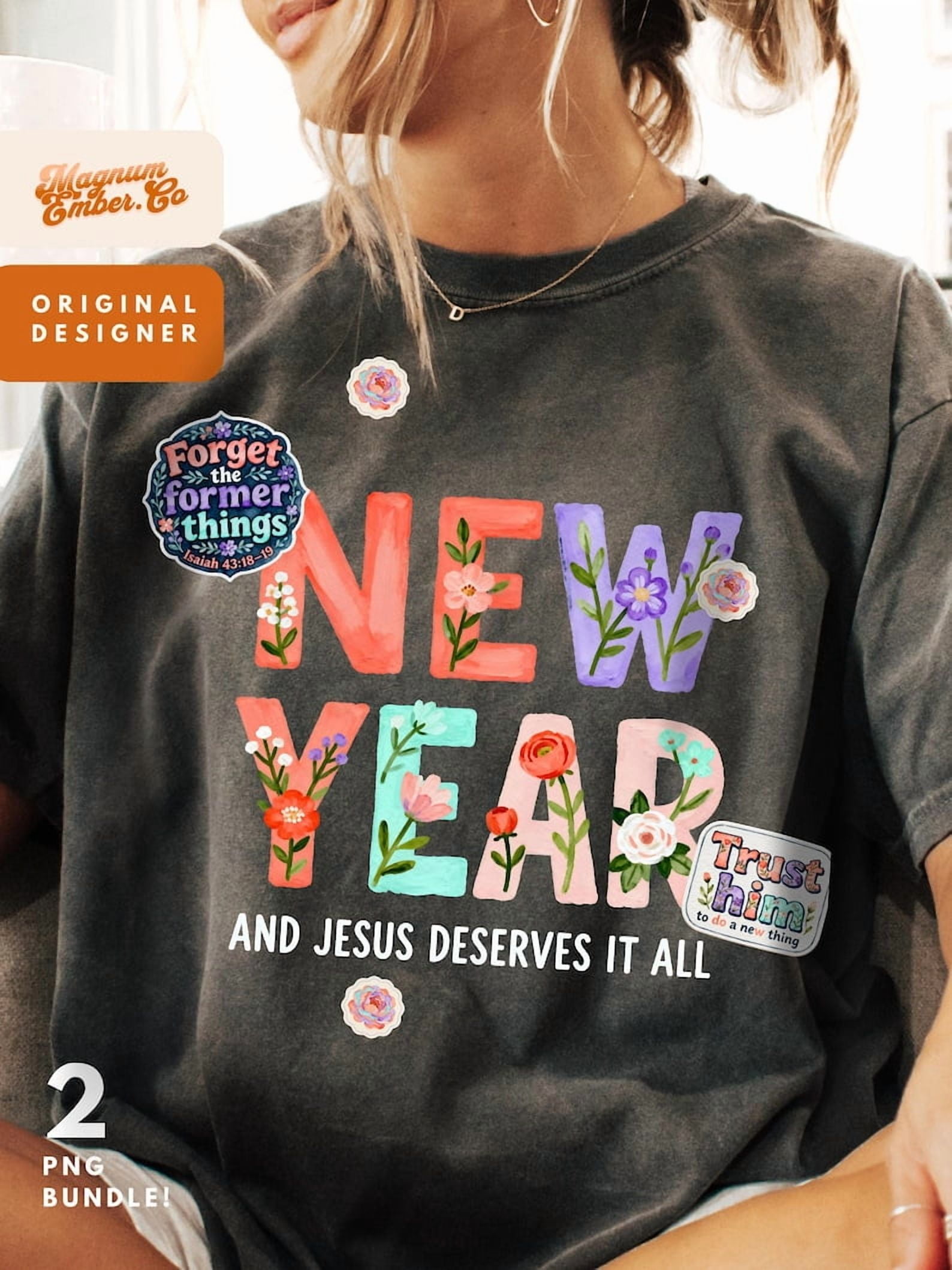 DOPASHIRT Christian New Year Collage Shirt Steadfast Love Scripture ...