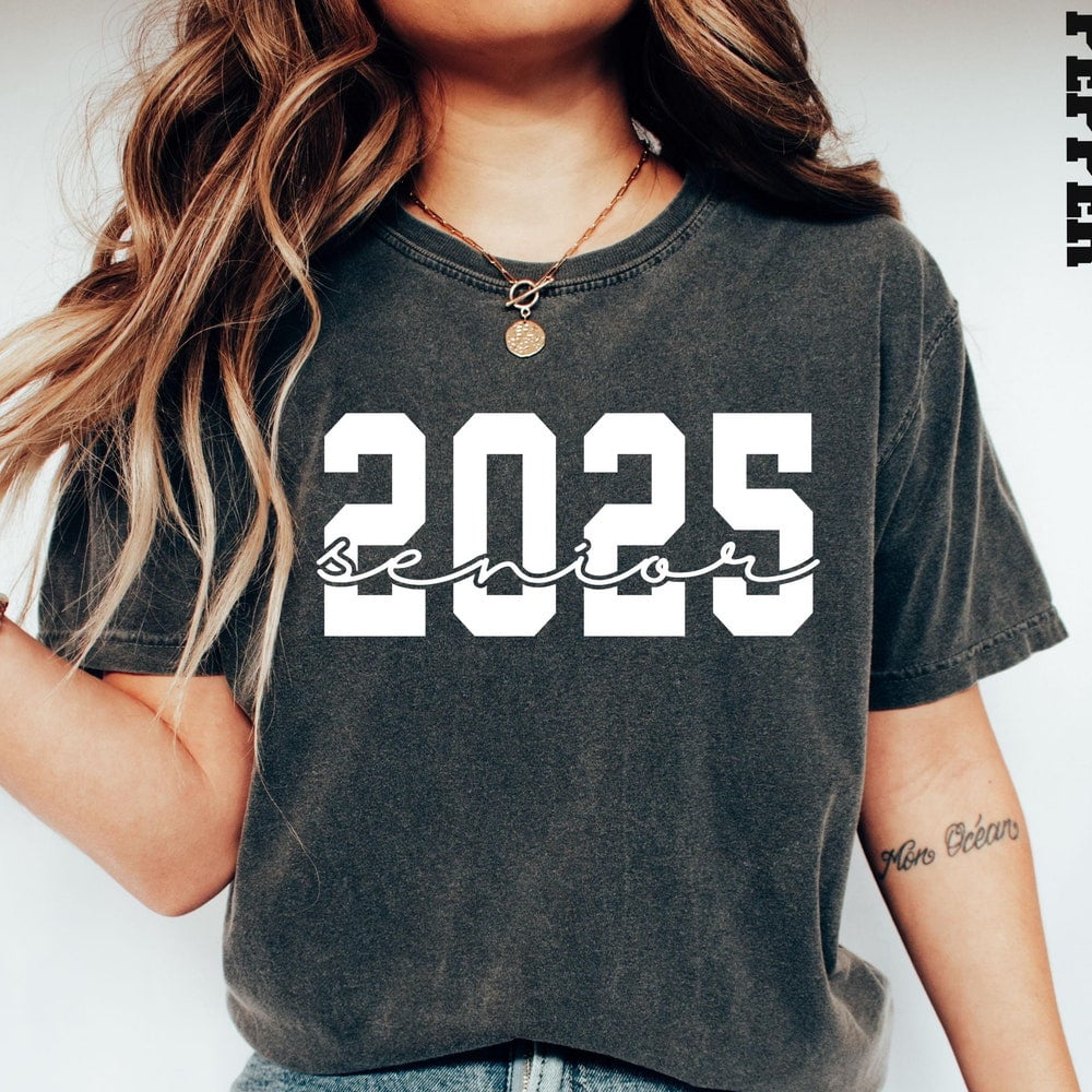 DOPASHIRT Class Of 2025 Shirt, Grad Shirt, Senior Shirt, Retro Senior Tee, 2025 Senior Gift ...