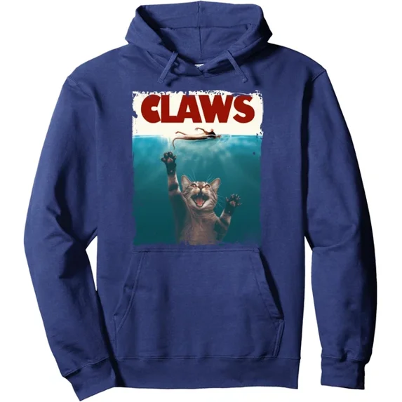 DOPASHIRT Claws Funny Cat I Love Cat Paws Cat Animal Hoodie Outdoor ...