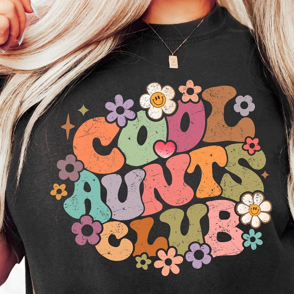 DOPASHIRT Cool Aunts Club Shirt, Like A Mom Shirt, Gifts For Aunt, Cool ...