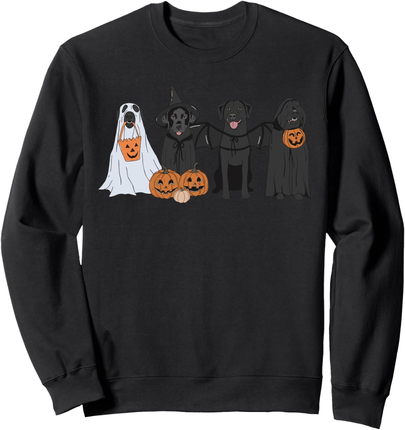 DOPASHIRT Cute Black Labrador Dog Hal.Low.Een Pumpkin Labrador Dog Mom ...