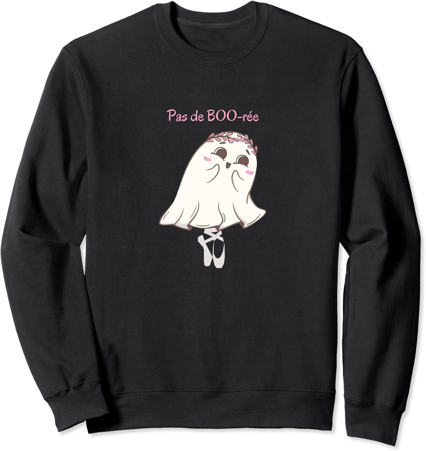 DOPASHIRT Cute Ghost Ballerina Pas De Boo-Ree Hal.Low.Een Spooky Season ...