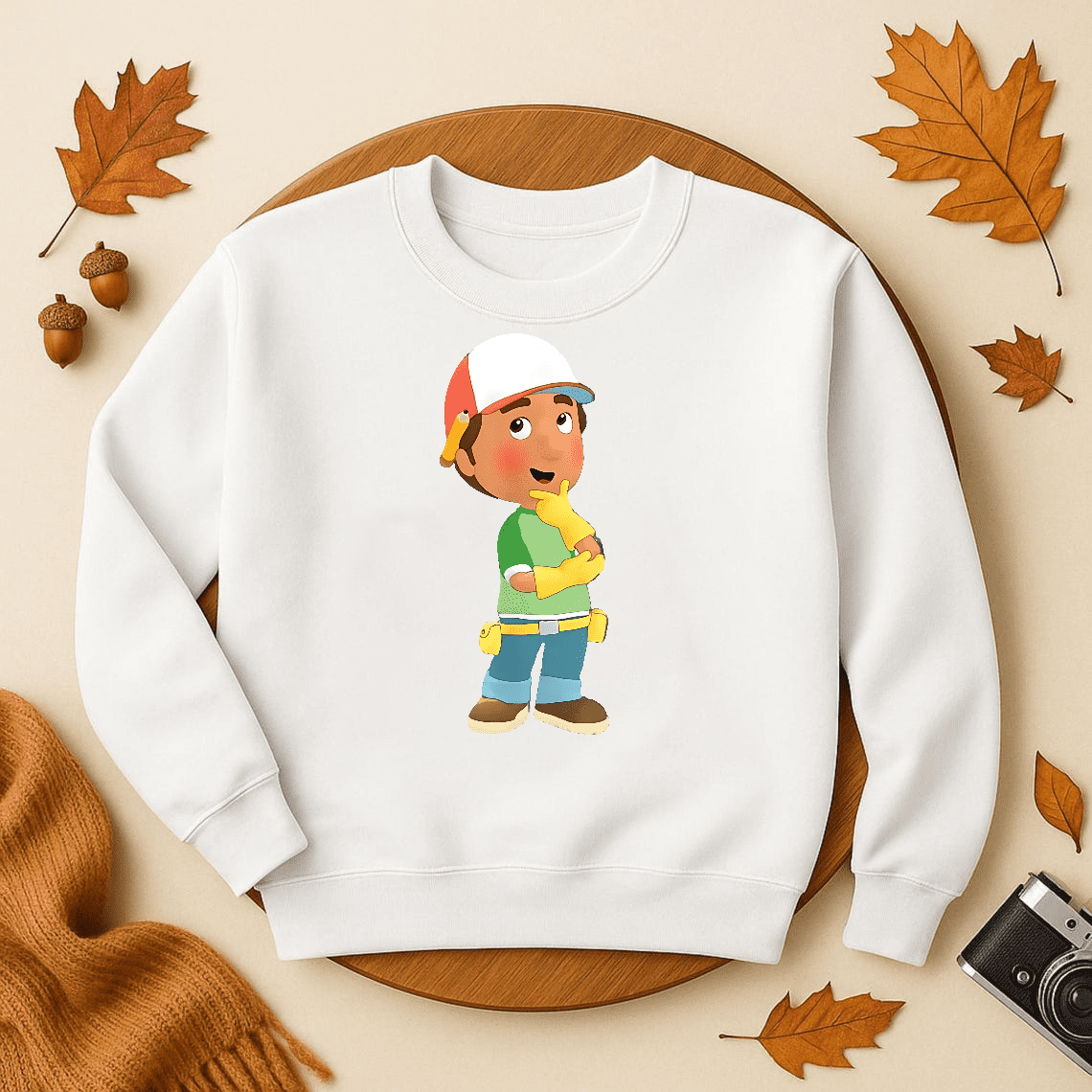 DOPASHIRT Cute Handy Manny Costume Tee For S And Sweatshirt Trendy ...