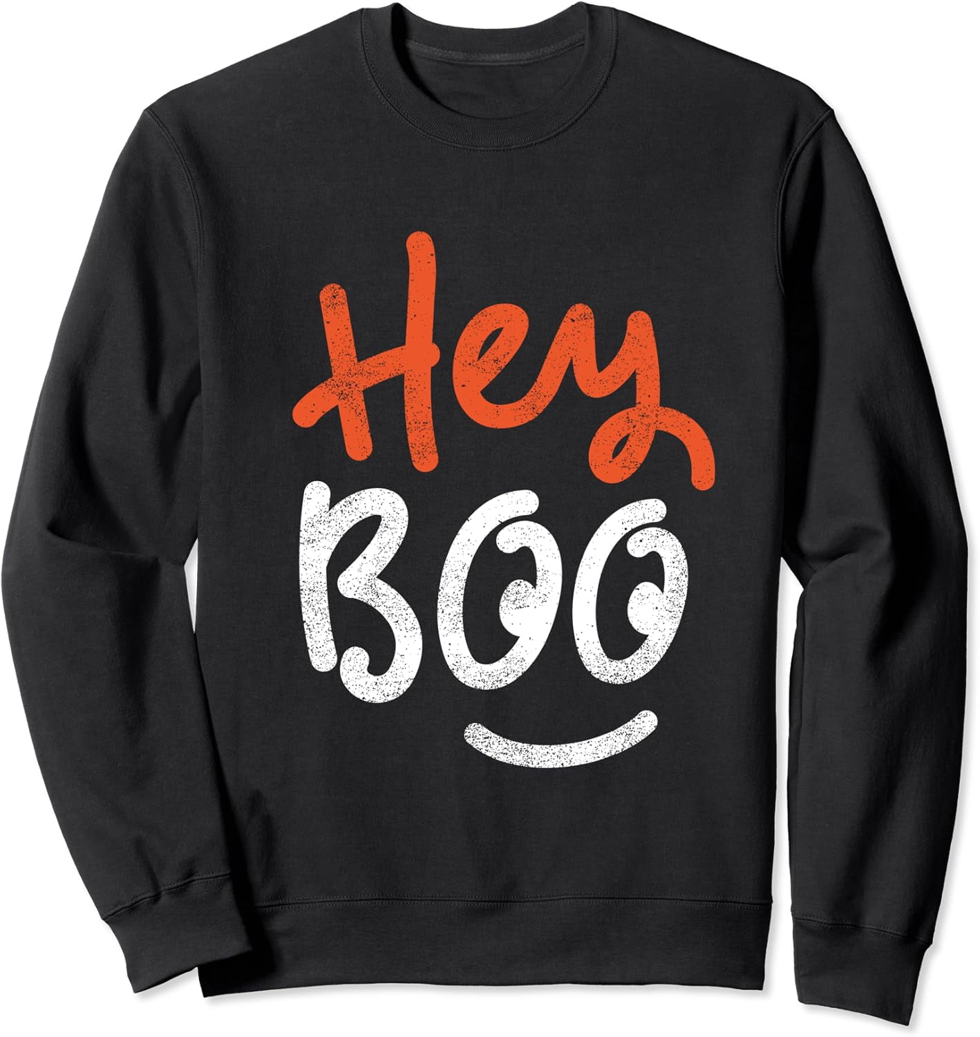 DOPASHIRT Cute Hey Boo Hal.Low.Een Ghost Top For Women Sweatshirt ...