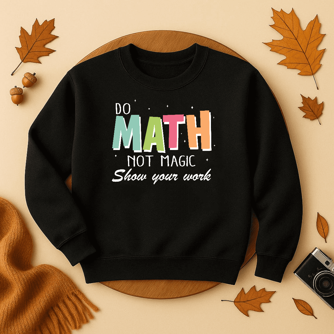 DOPASHIRT Do Math Not Magic Sweatshirt, Math Lover Sweatshirt, Funny ...