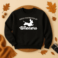 DOPASHIRT Easily Distracted By Wieners - Dachshund Sweatshirt, Doxie ...