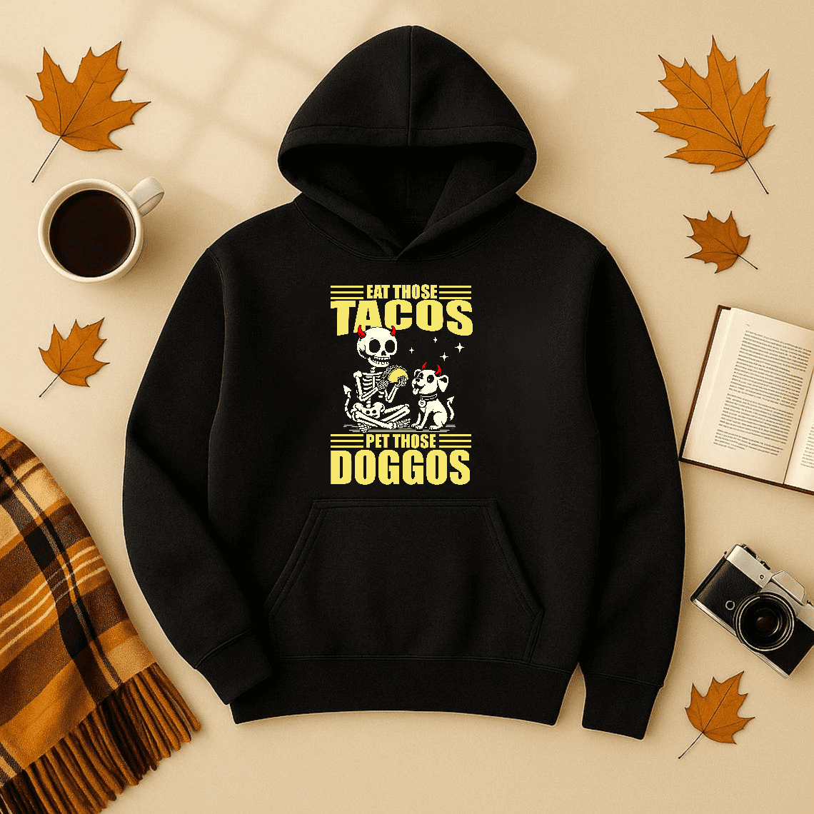 DOPASHIRT Eat Those Tacos Pet Those Doggos Cinco De Mayo Dog Lover ...