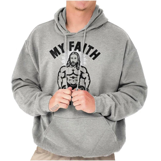 DOPASHIRT Faith Strong Reps For Jesus Cool Gym Workout Hoodie Outdoor ...