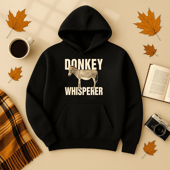 DOPASHIRT Farm Animal Donkey Whisperer Funny Farmer Donkey Lovers ...