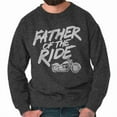 DOPASHIRT Father Of The Ride Motorcycle Biker Dad Gift Men'S Crew ...
