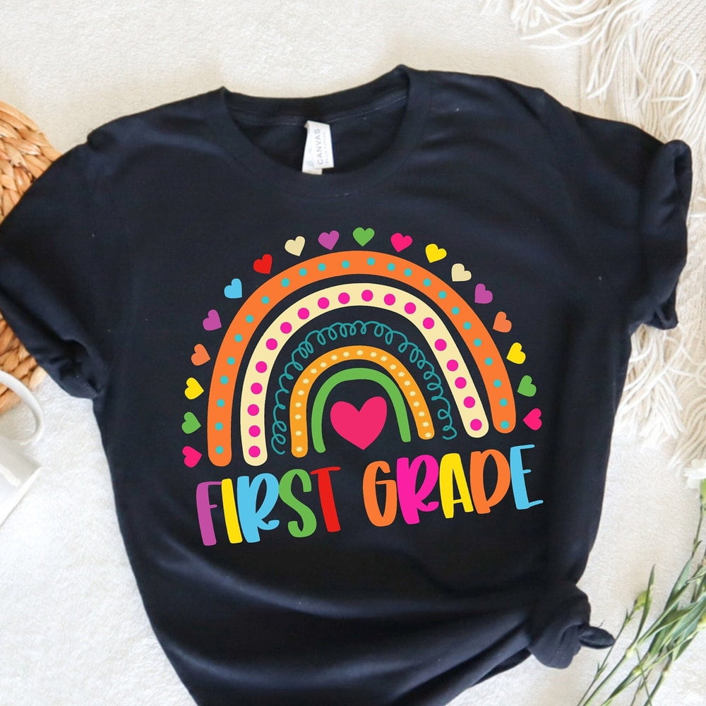 DOPASHIRT First Grade Teacher Shirt, 1St Grade Teacher Shirt, First Day ...