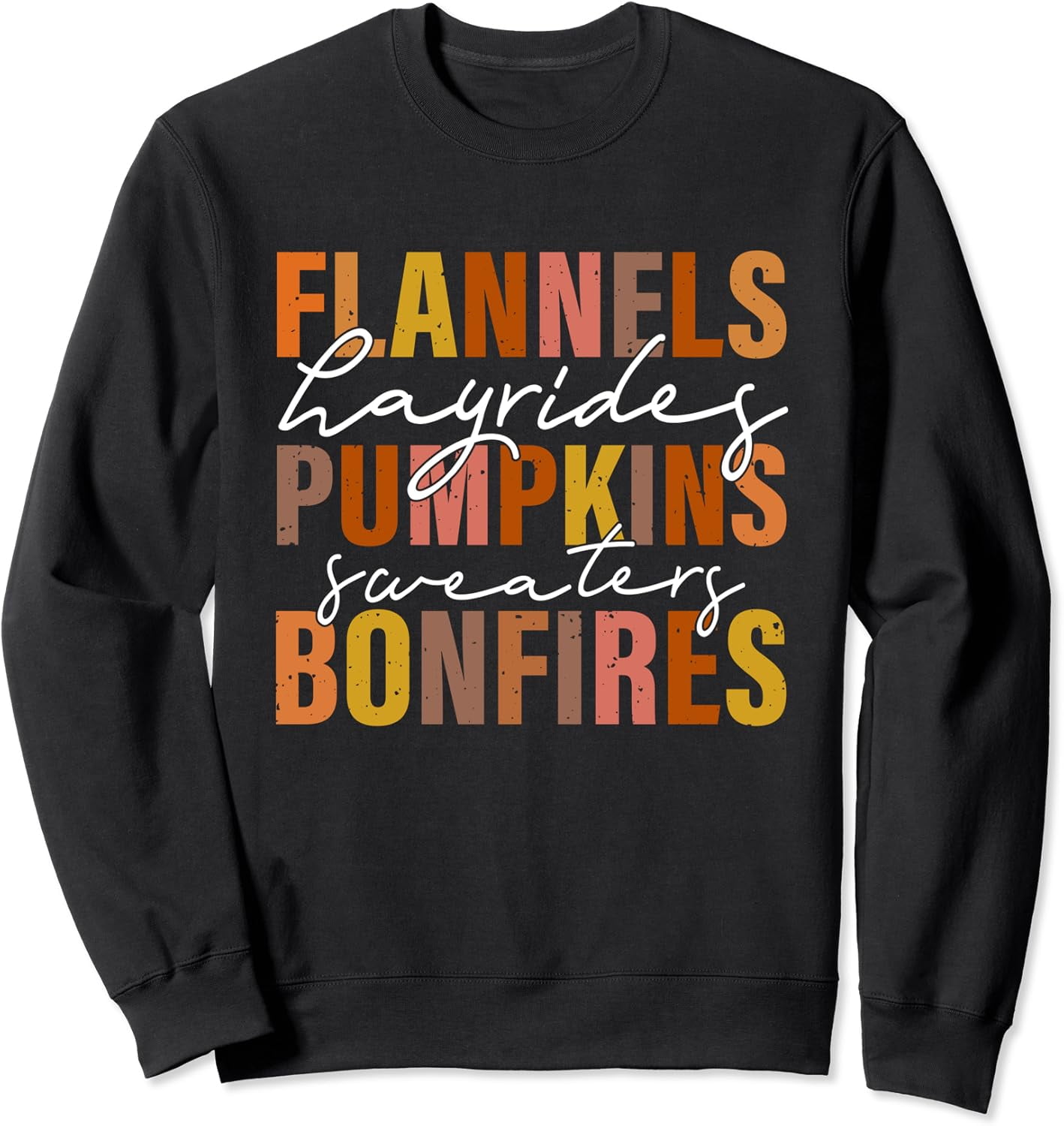 DOPASHIRT Flannels Hayrides Pumpkins Sweaters Bonfires Fall Hal.Low.Een ...