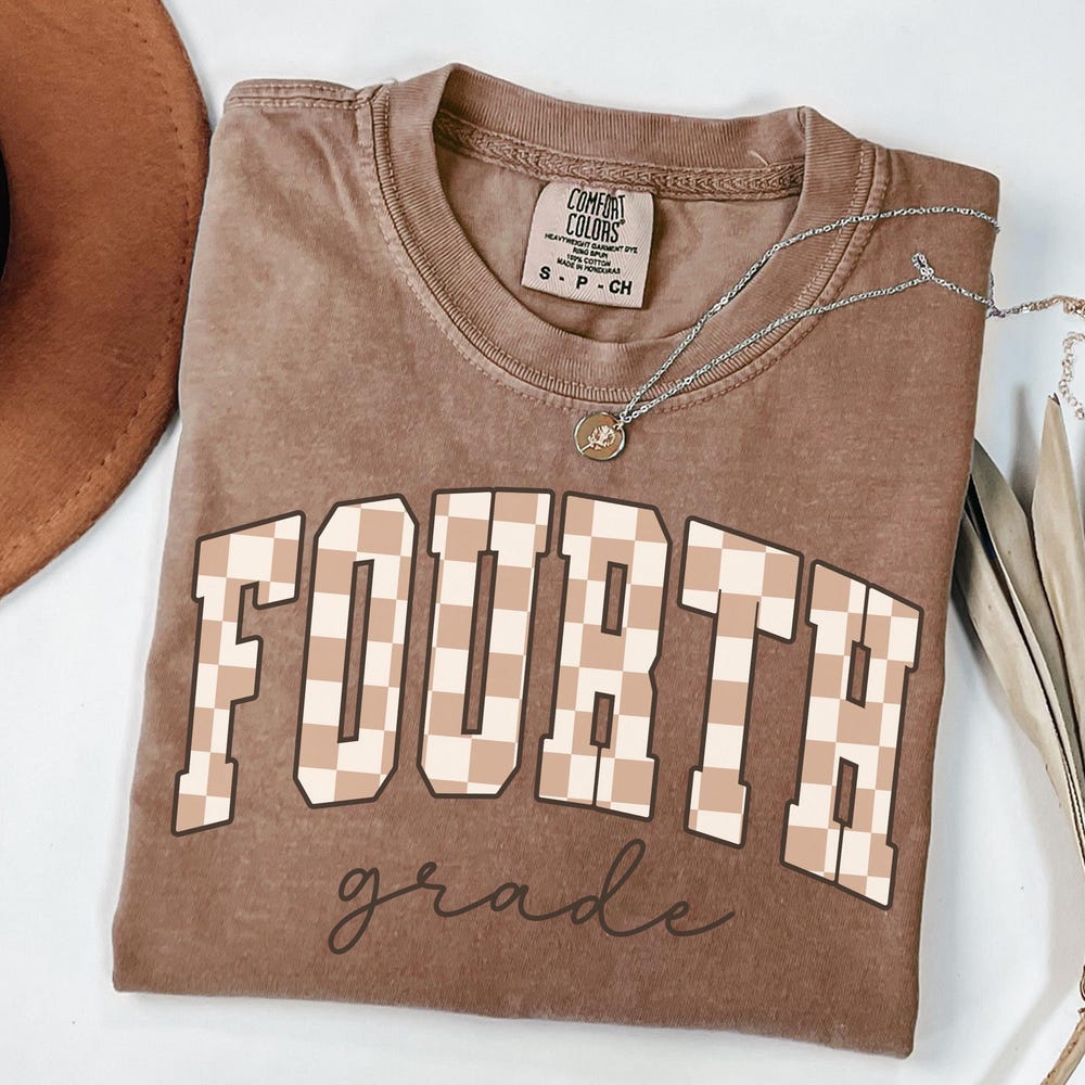 DOPASHIRT Fourth Grade Teacher Shirt, 4Th Grade Teacher Tshirt, Back To ...