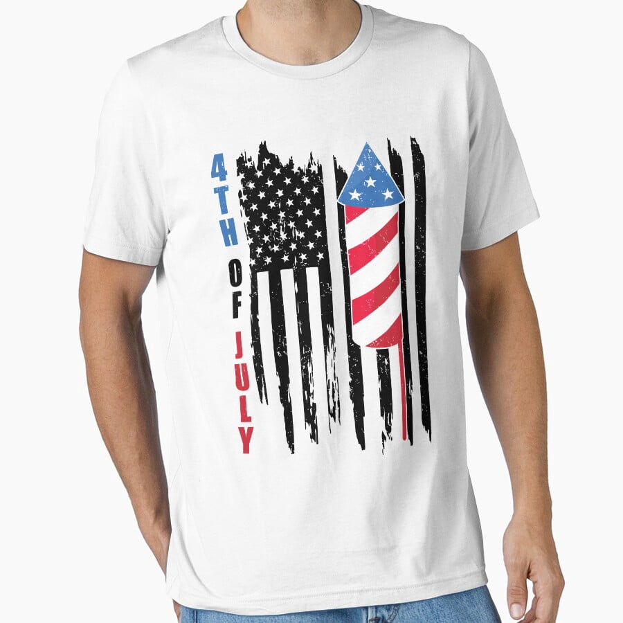 DOPASHIRT Fourth Of July Firecracker Fireworks, Independence Day T ...