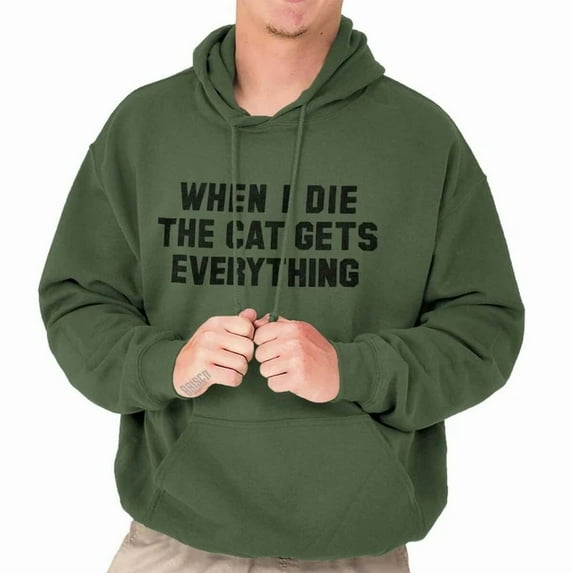 DOPASHIRT Funny Cat Mom Dad Pet Owner Cattitude Gift Hoodie Outdoor ...