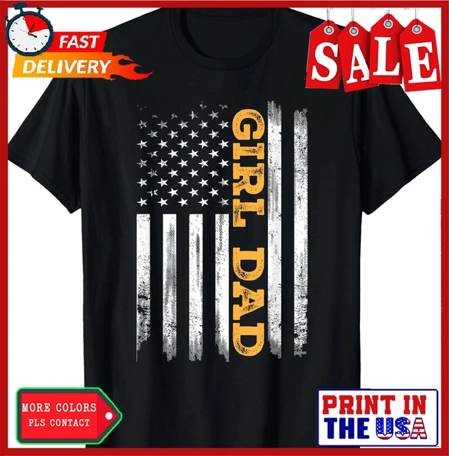 DOPASHIRT Girl Dad Father'S Day Dad Daughter, Dad Of Girls Outnumbered ...