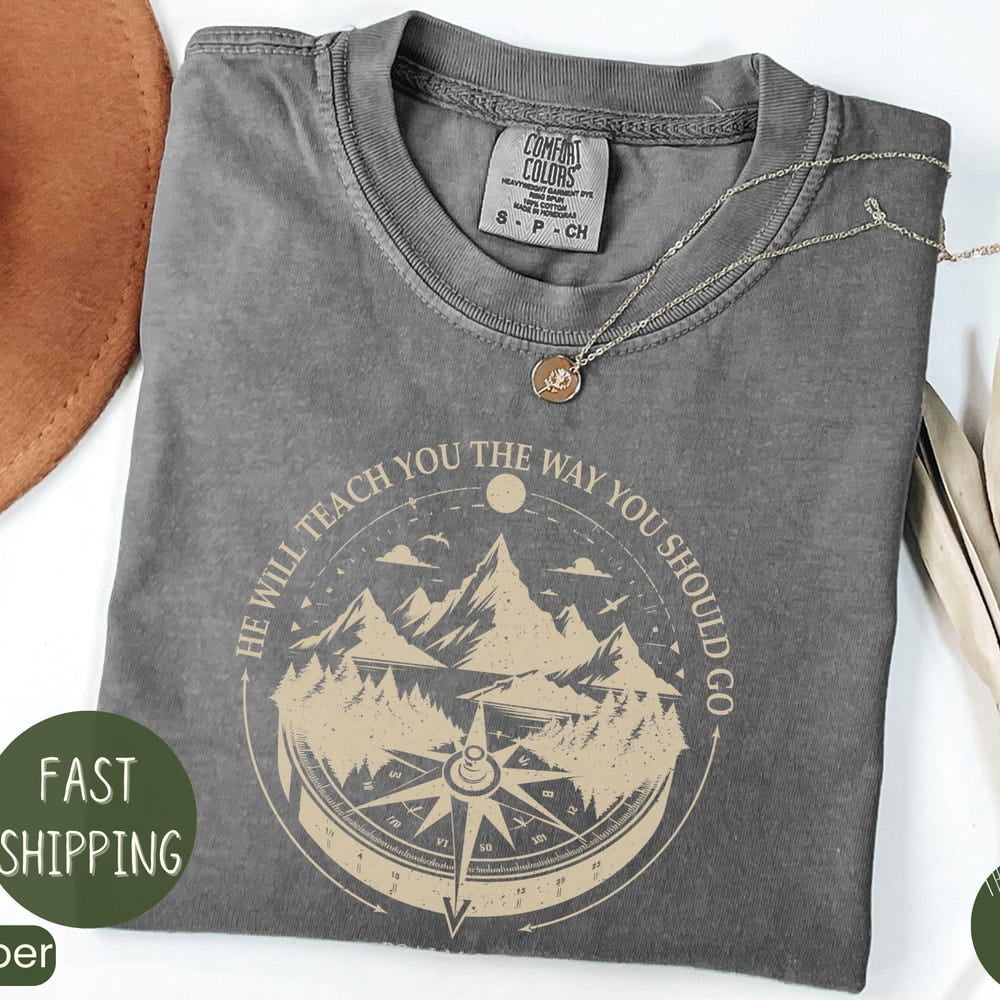 DOPASHIRT God Guides Christian Shirts For Men, Religious Gift For Him ...