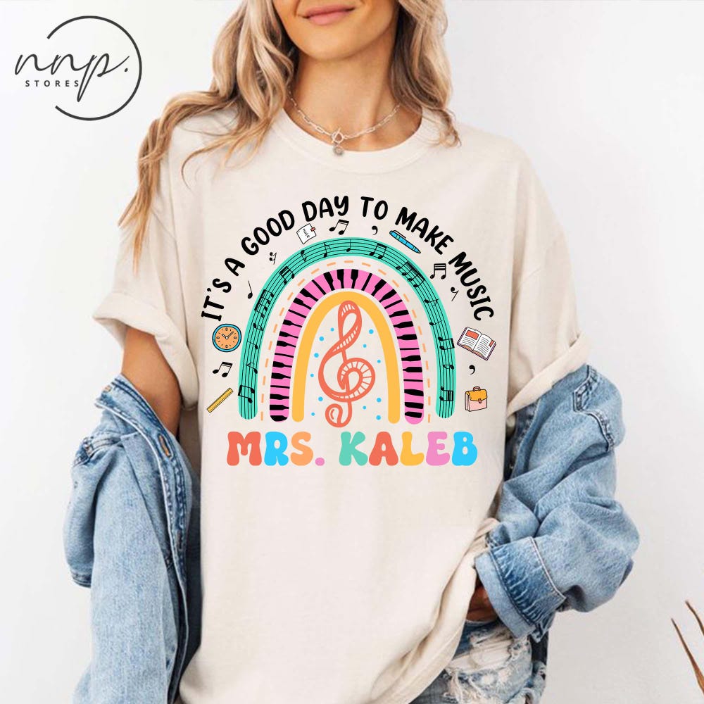 DOPASHIRT It'S A Good Day To Make Music Back To School Music Teacher ...