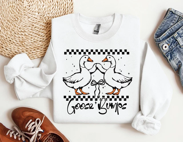 DOPASHIRT Goose Bumps Sweatshirt, Funny Sweatshirt, Gift For Her ...