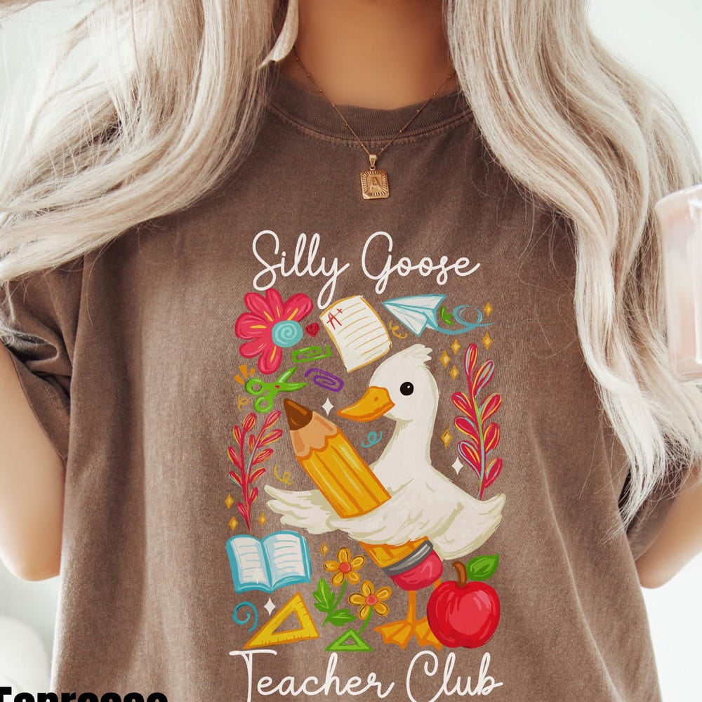 DOPASHIRT Goose Teacher Club Shirt, Coquette Back To School Shirt ...