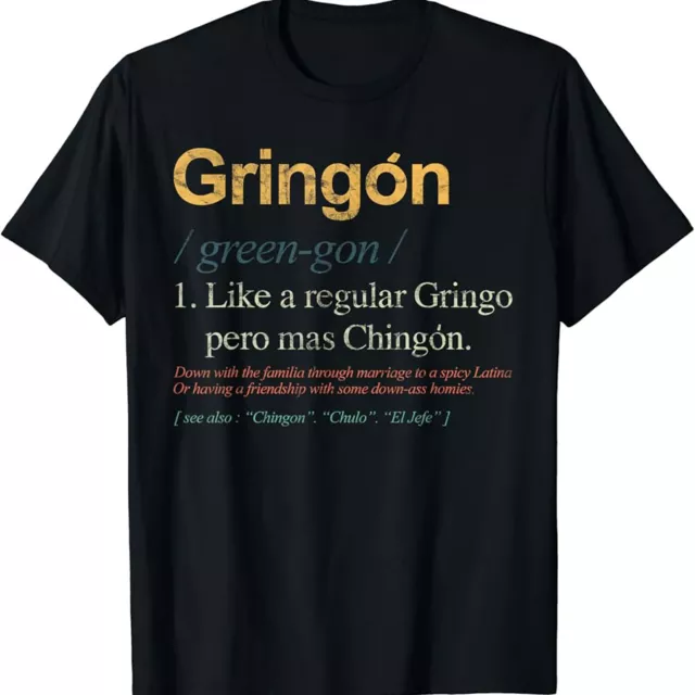 DOPASHIRT Gringon Like A Regular Gringo Pero Mas Chingon Shirt, Badass ...