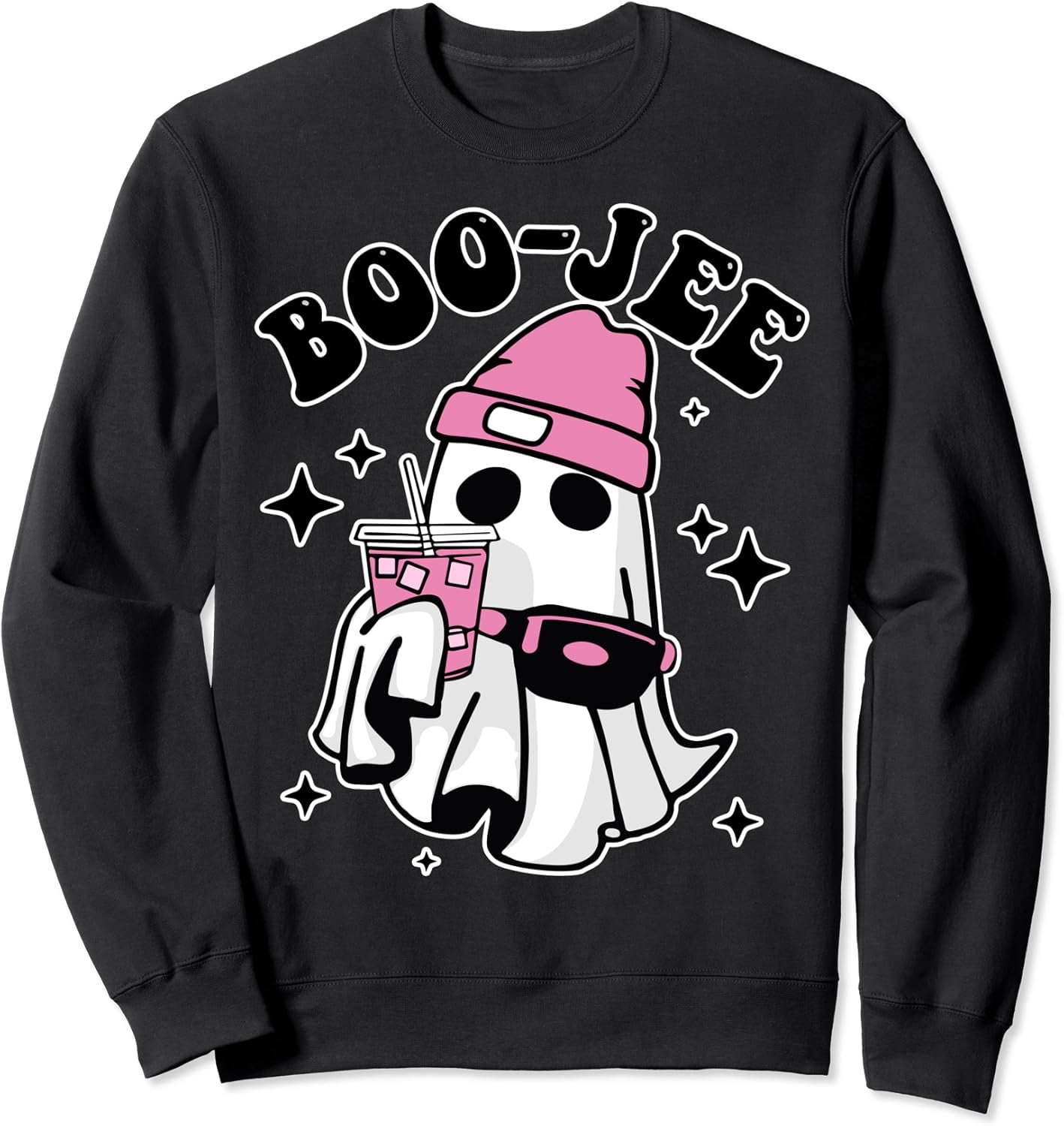 DOPASHIRT Groovy Spooky Season Cute Ghost Hal.Low.Een Boujee Boo-Jee ...
