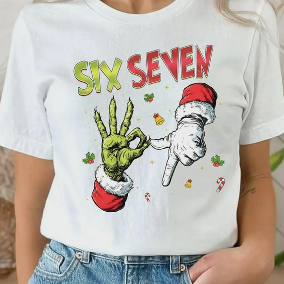 DOPASHIRT Grump-Mode Inspired Six Seven Noel T-Shirt Funny Festive ...
