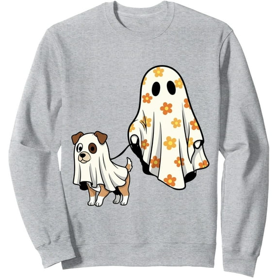 DOPASHIRT Hal.Low.Een Ghost Dog Spooky Season Dog Mom Dog Lover Autumn ...
