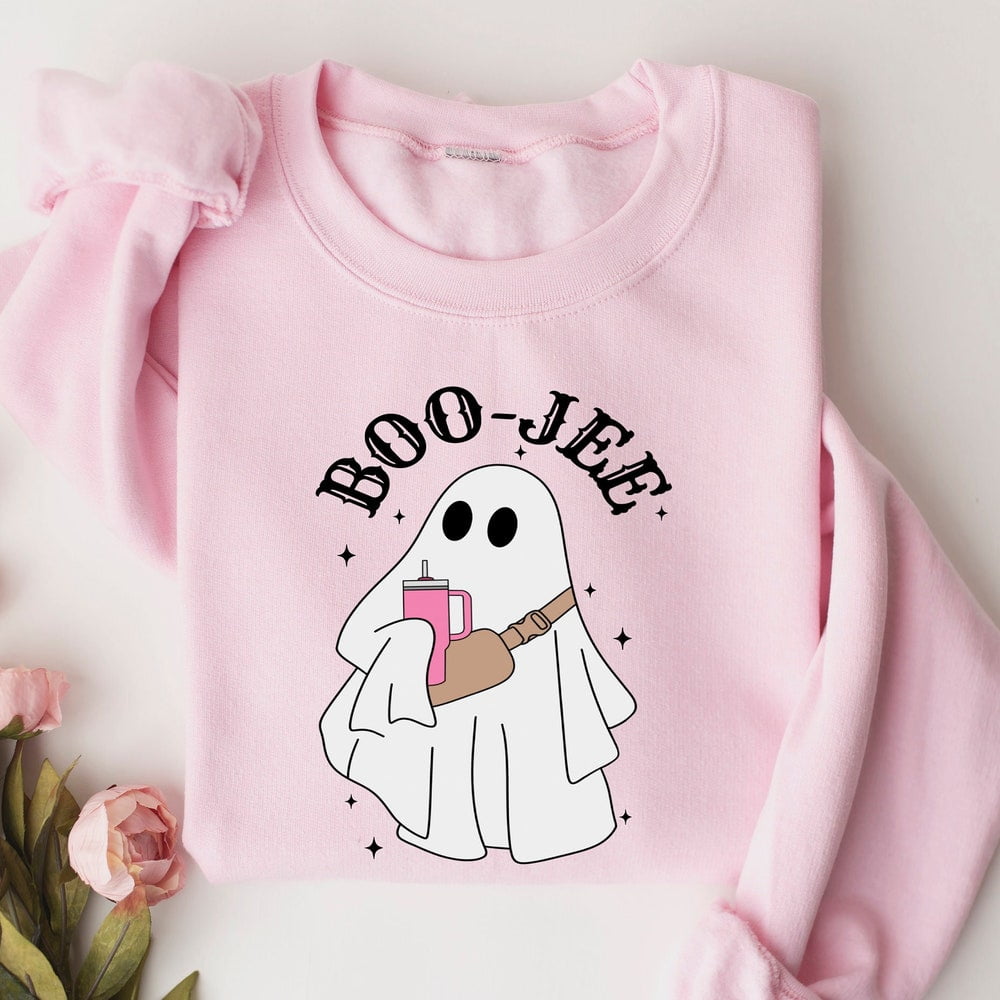 DOPASHIRT Hal.Low.Een Ghost Sweatshirt, Boo Jee Shirt, Boo Shirt ...