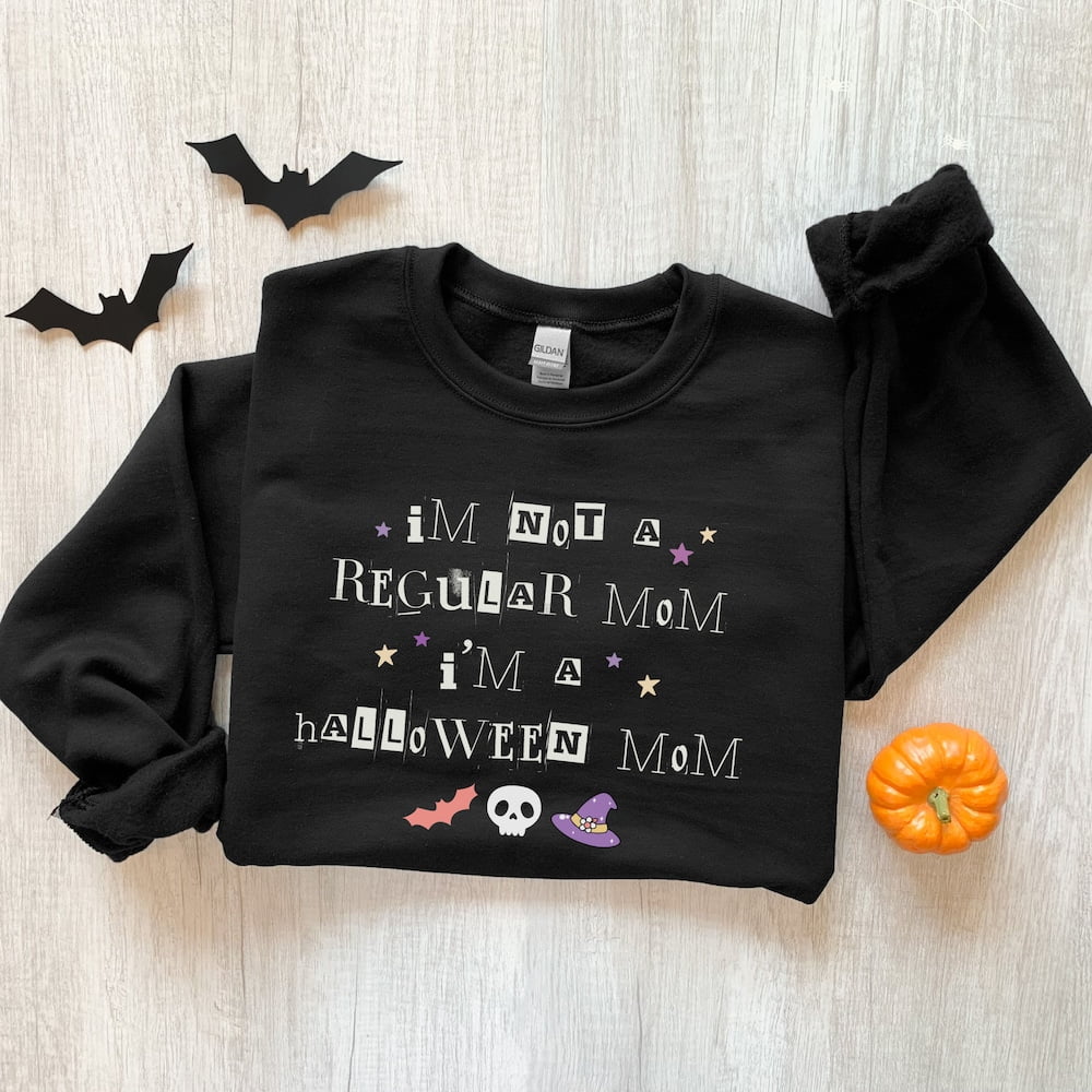 DOPASHIRT Hal.Low.Een Mom Sweatshirt, Funny Hal.Low.Een Crewneck, Hal ...