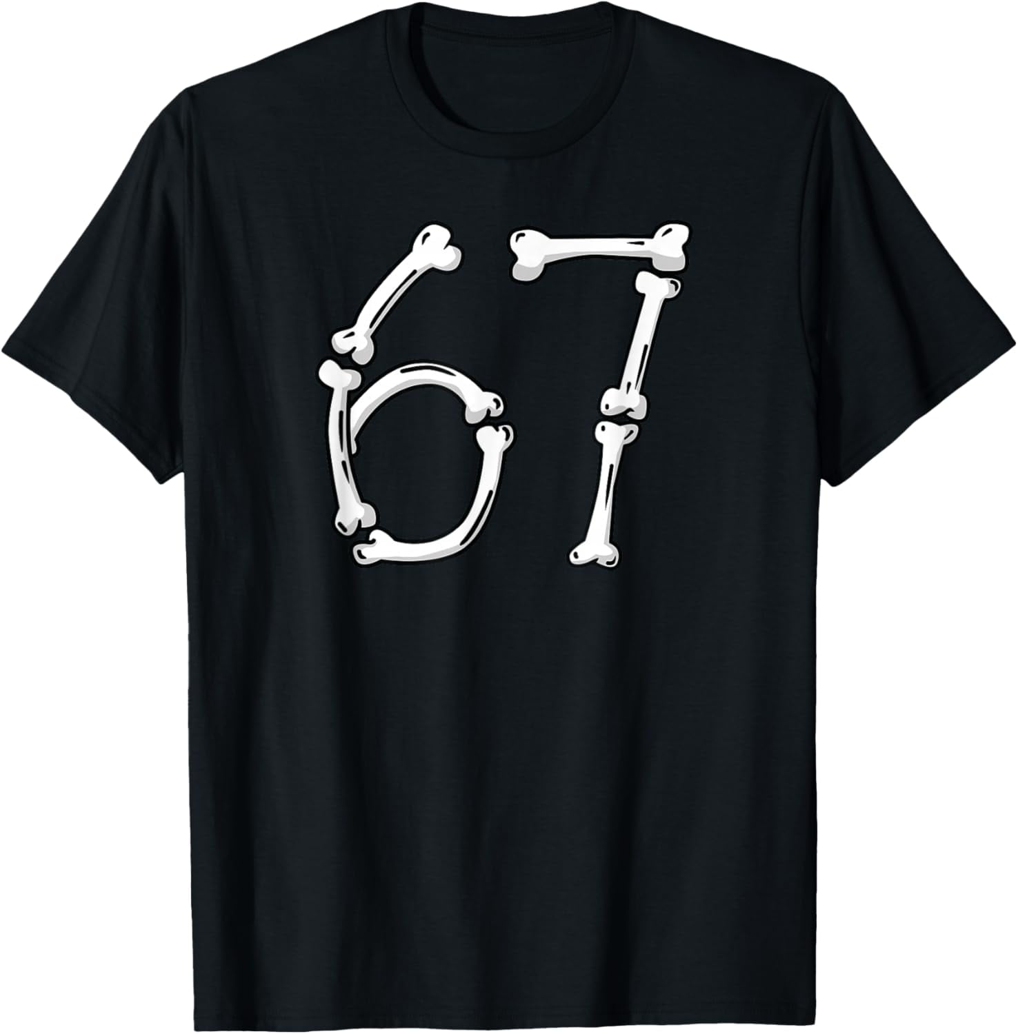 DOPASHIRT Hal.Low.Een Number 67 Bones Skeleton T-Shirt Unisex S-5XL Hot ...