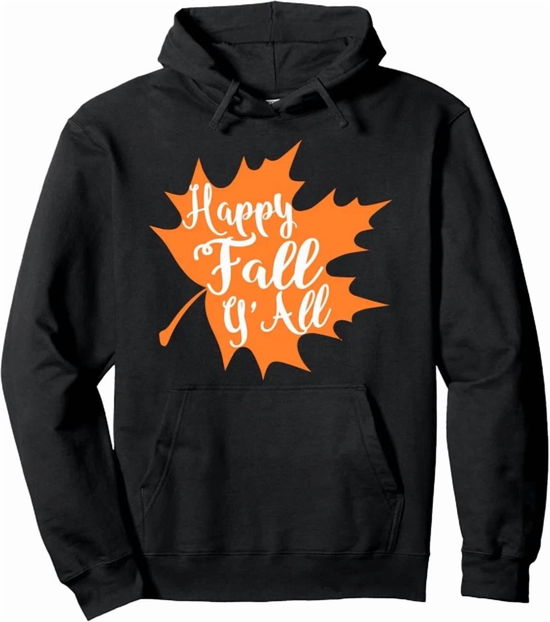 DOPASHIRT Happy Fall Y'All Great Hal.Low.Een Gift Happy Hoodie Outdoor ...