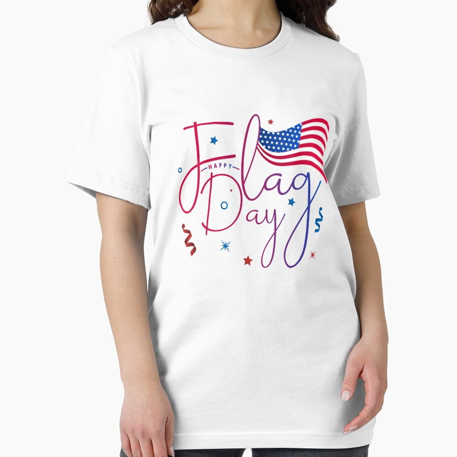 DOPASHIRT Happy Flag Day, Flag Day, American Independence Day T-Shirt ...