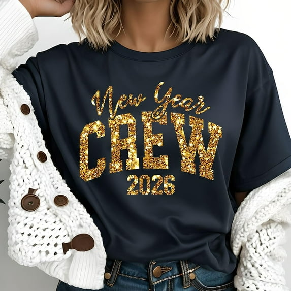 DOPASHIRT Happy New Year 2026 Matching Family Party Outfit Celebration Shirt Unisex S-5XL ...