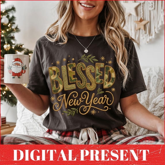 DOPASHIRT Happy New Year 2026 Shirt Hello 2026 Blessings Celebration ...
