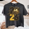 DOPASHIRT Happy New Year 2026 Shirt Leo.Pard Print Black Gold Hello ...