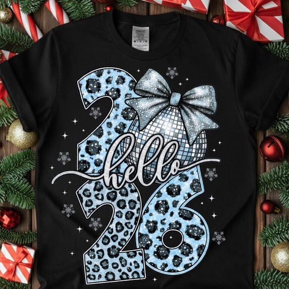 DOPASHIRT Happy New Year 2026 Shirt Leo.Pard Print Gold Style Winter ...