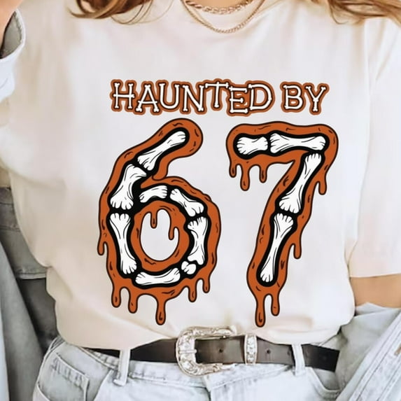 DOPASHIRT Haunted By 6 7 Shirt, Viral Funny Shirt, Six Seven Shirt ...